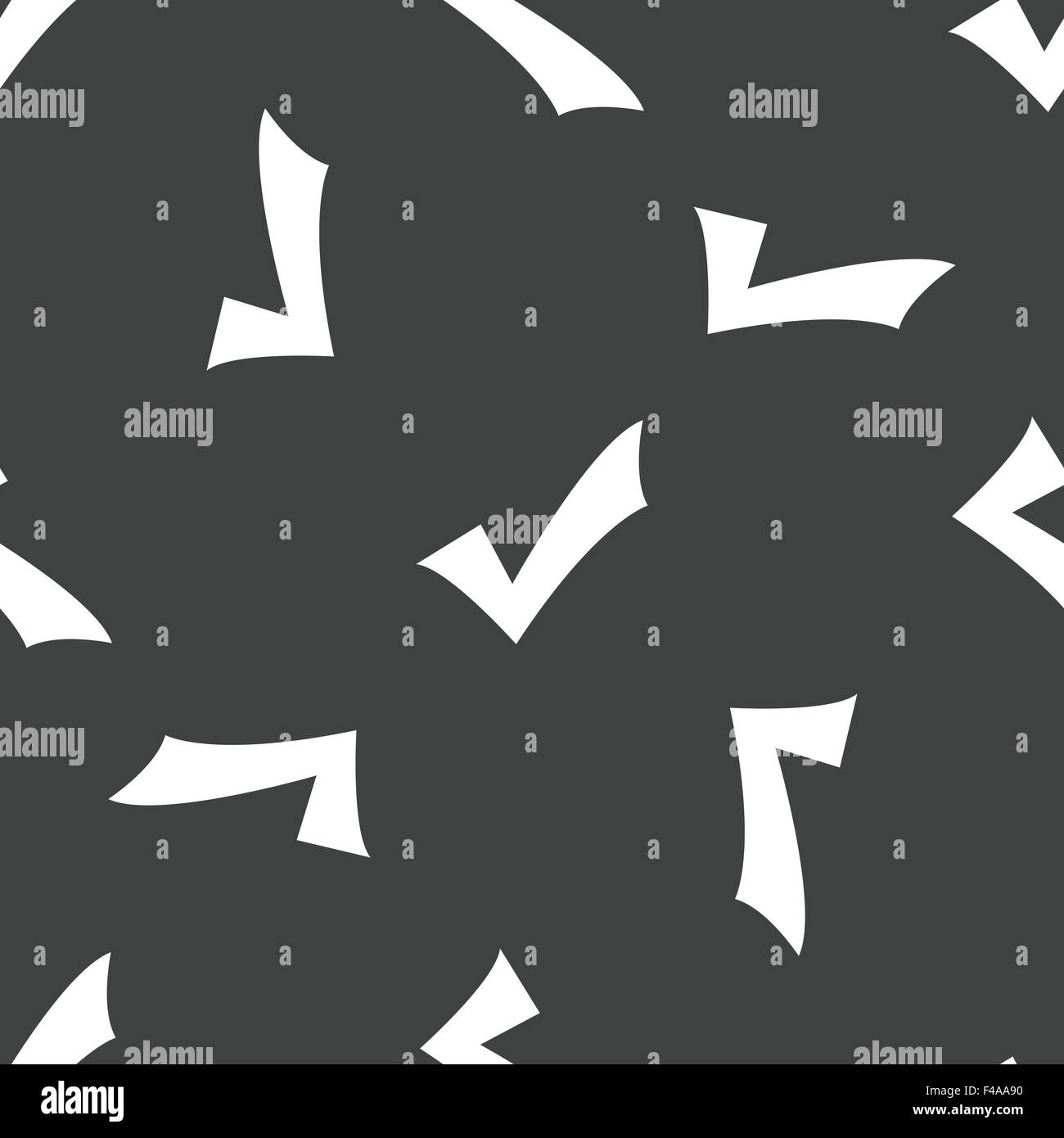 Tick mark pattern Stock Photo - Alamy