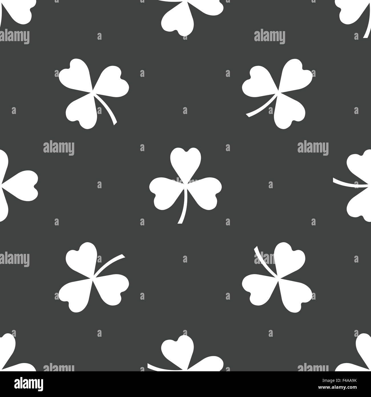 Clover leaf pattern Stock Photo - Alamy