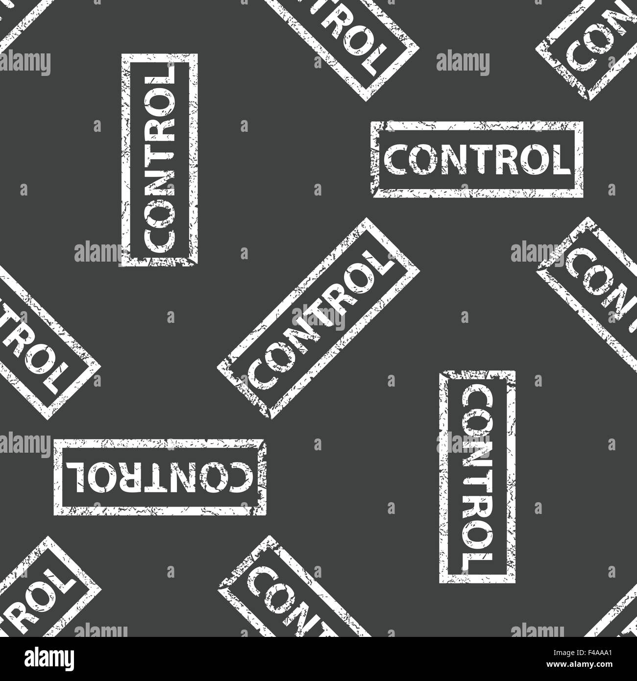 Rubber stamp CONTROL pattern Stock Photo - Alamy