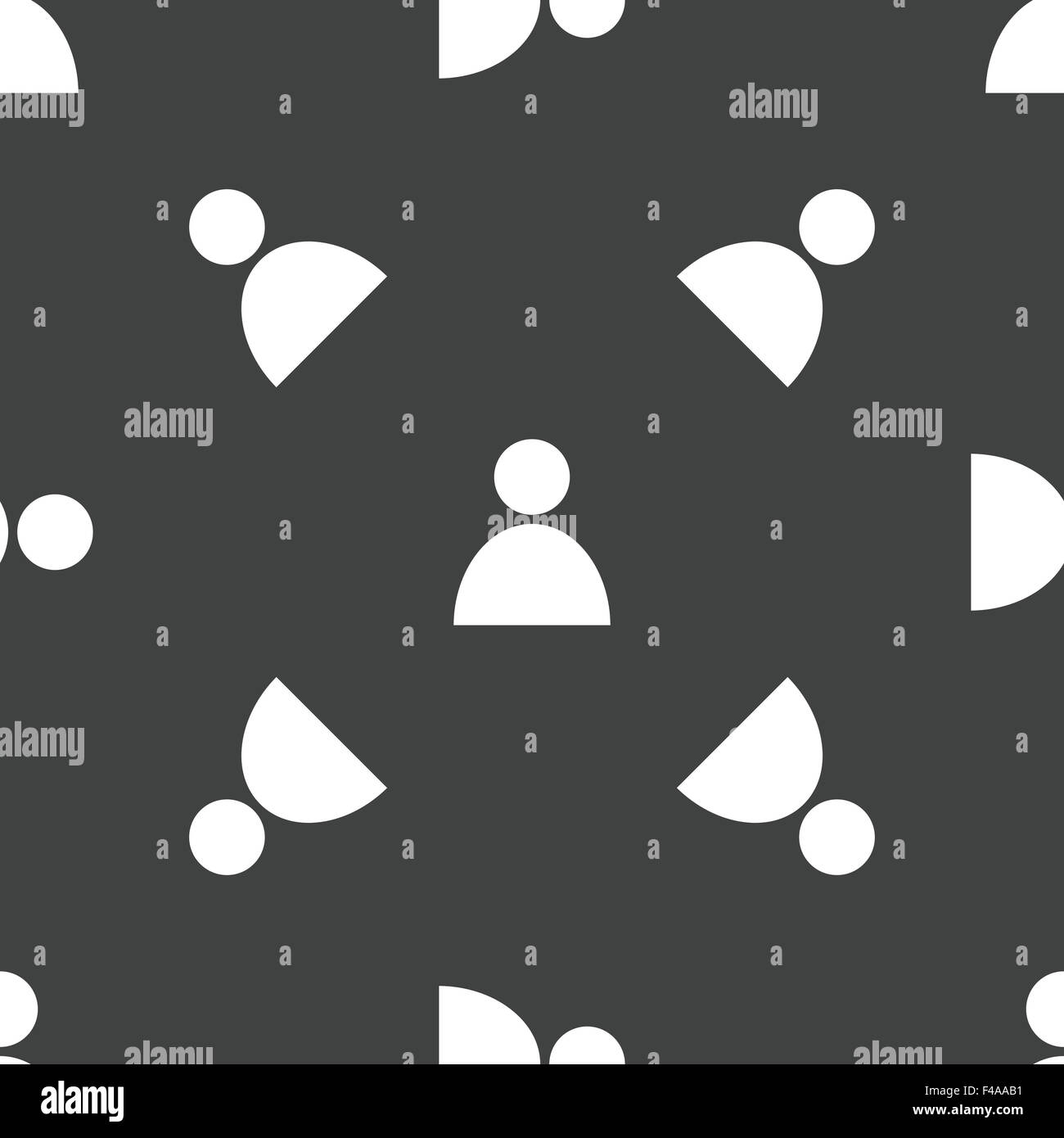 Person symbol pattern Stock Photo - Alamy