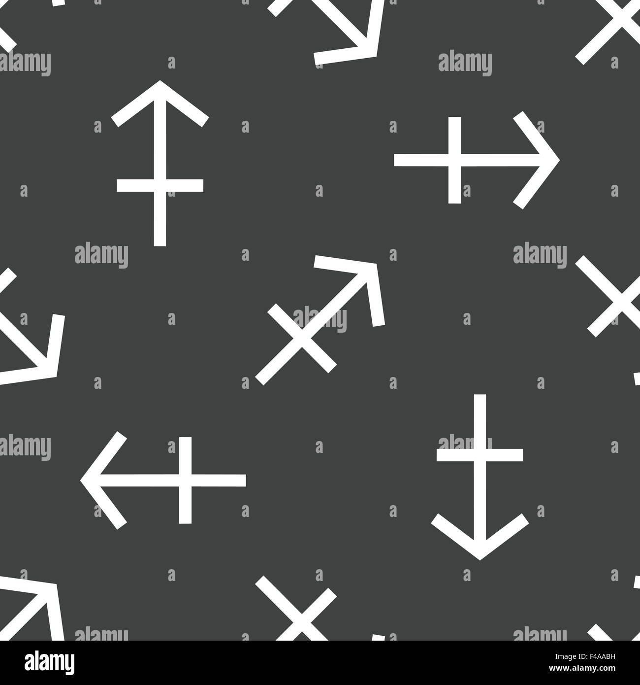 Sagittarius symbol pattern Stock Photo - Alamy