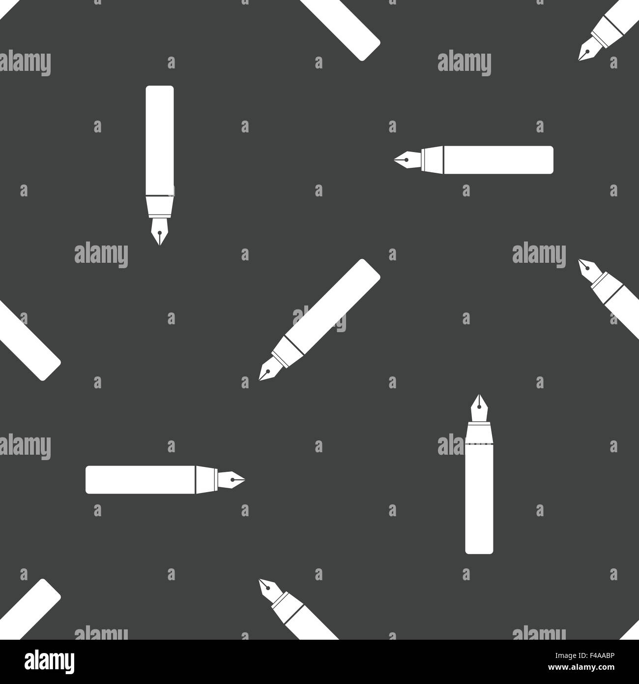Fountain pen pattern Stock Photo - Alamy