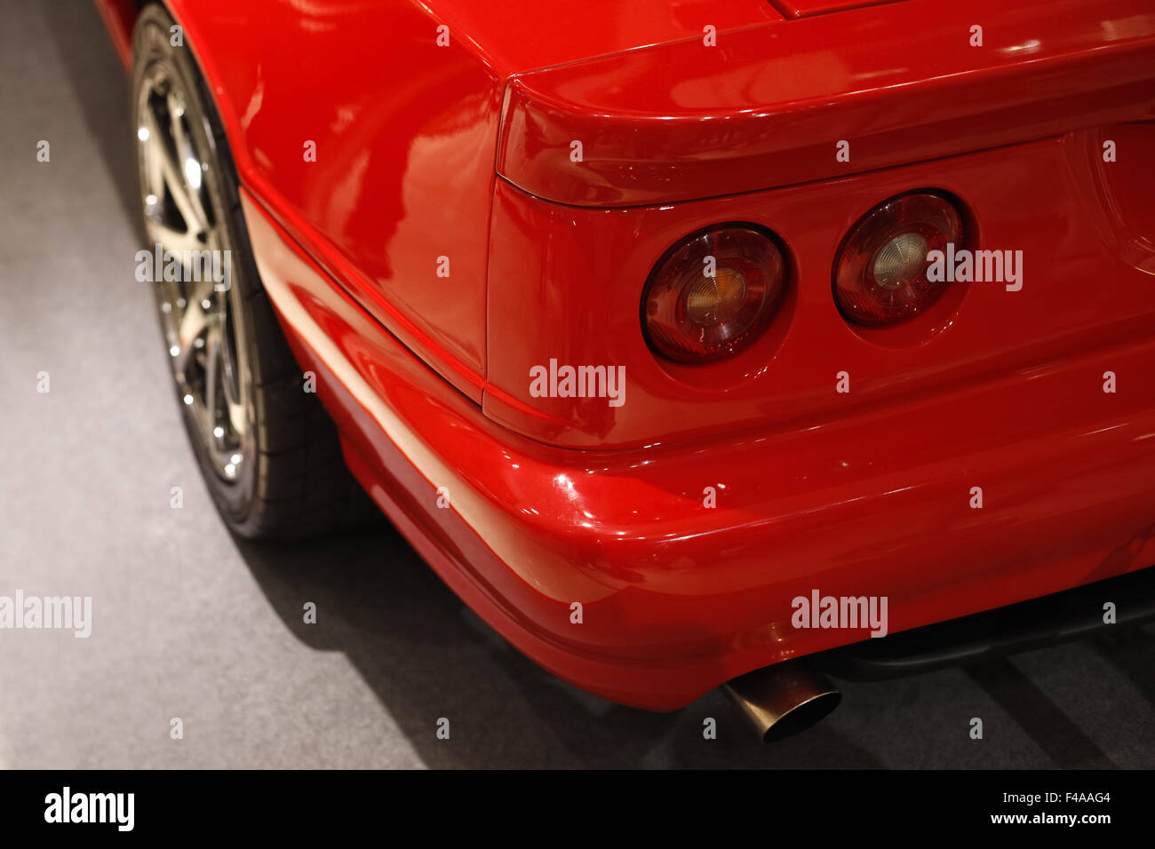 Red expensive car hi-res stock photography and images - Alamy