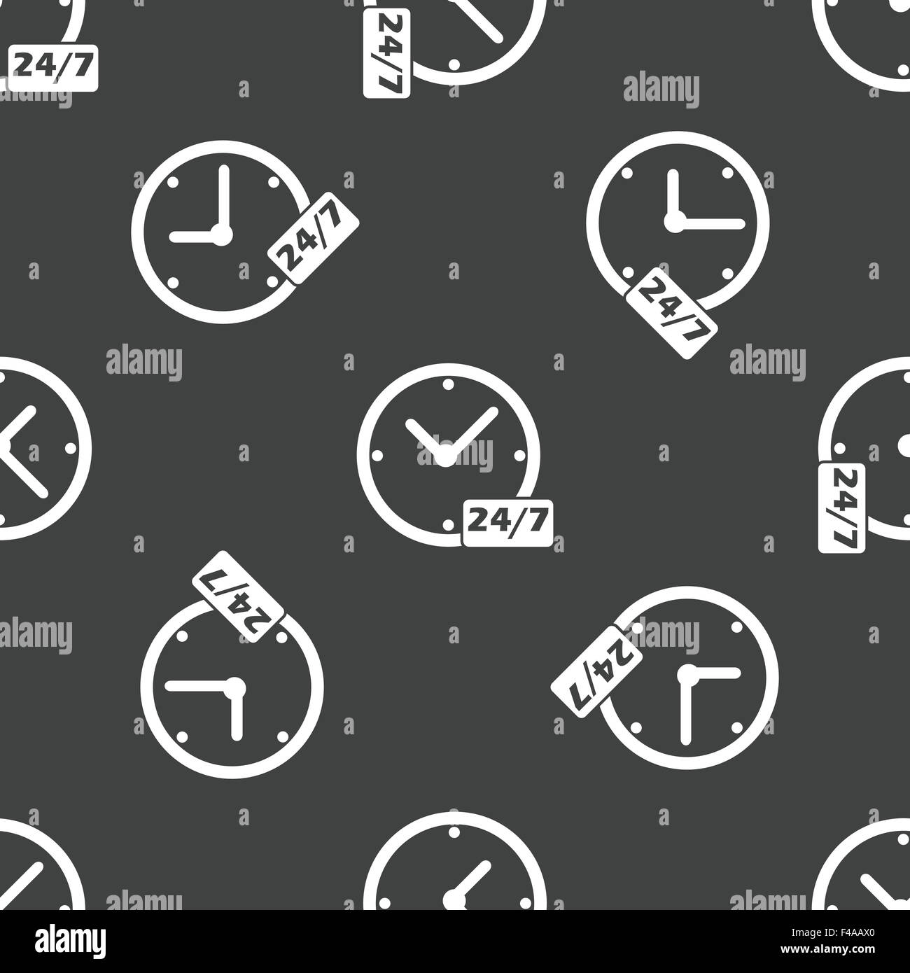 24 hours pattern Stock Photo - Alamy