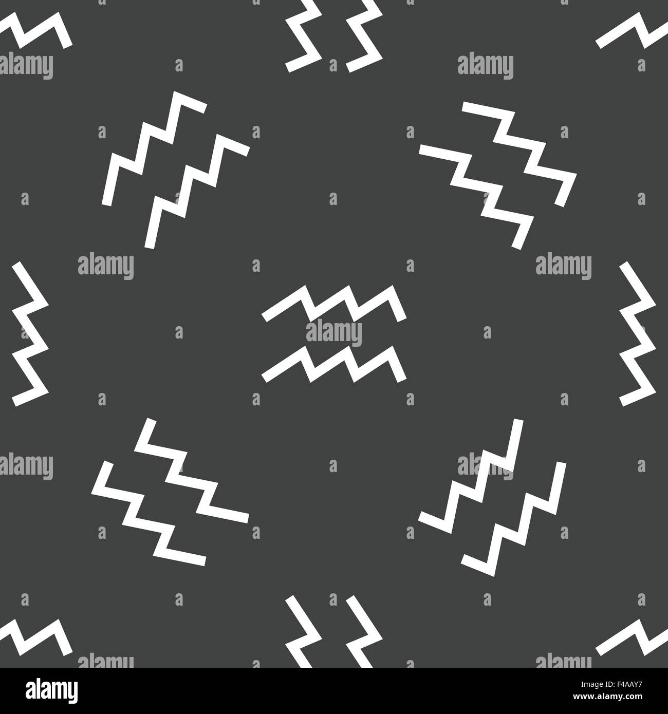 Aquarius symbol hi-res stock photography and images - Alamy