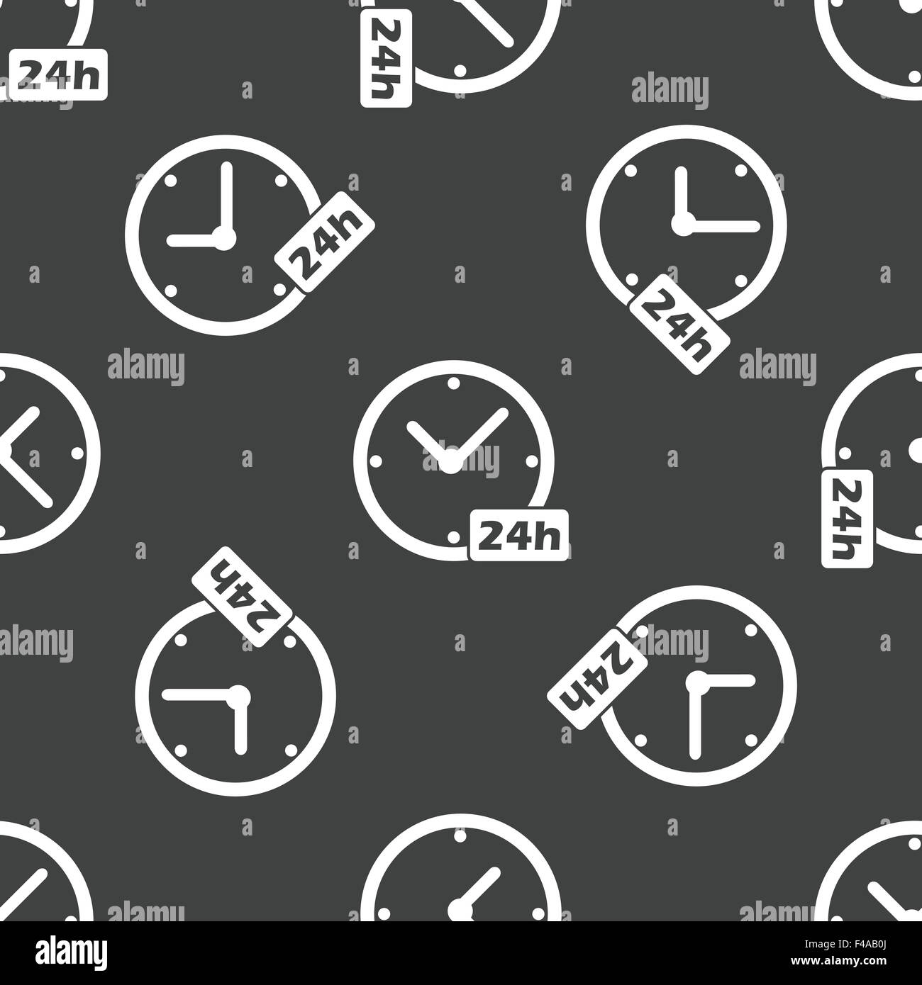 24 hours pattern Stock Photo - Alamy