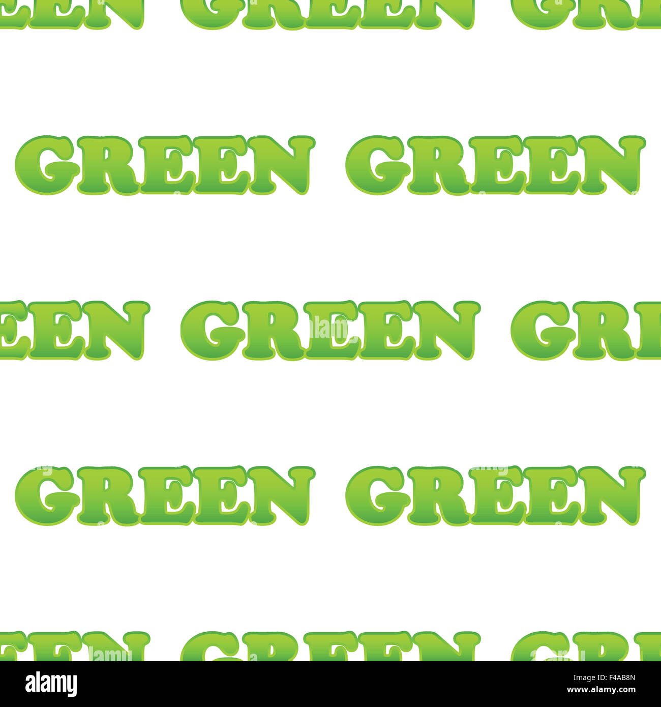 Word GREEN pattern Stock Photo - Alamy