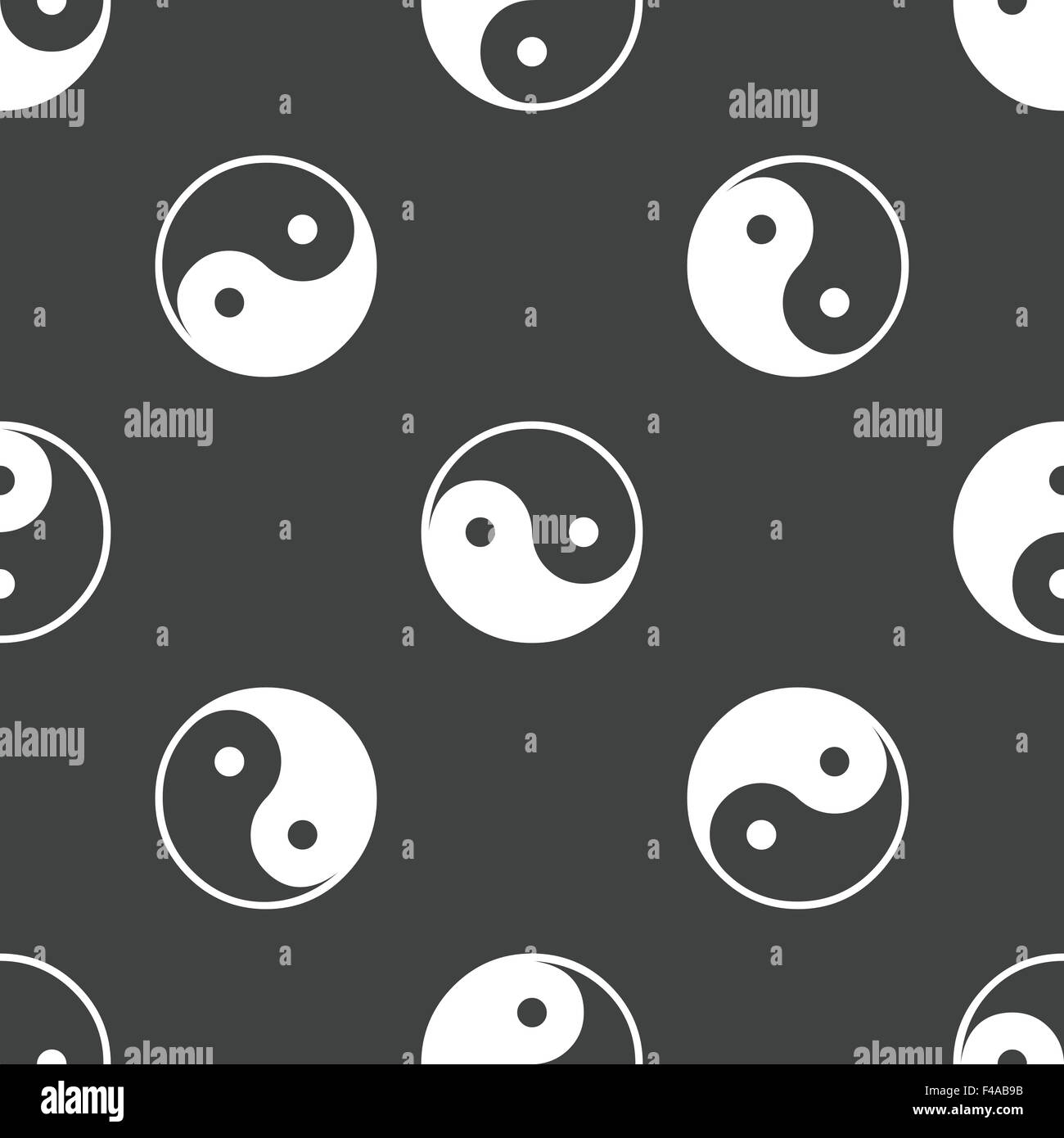 Yin and yang pattern Stock Photo - Alamy