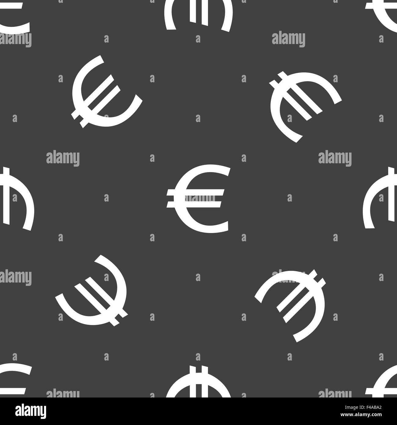Euro symbol pattern Stock Photo - Alamy