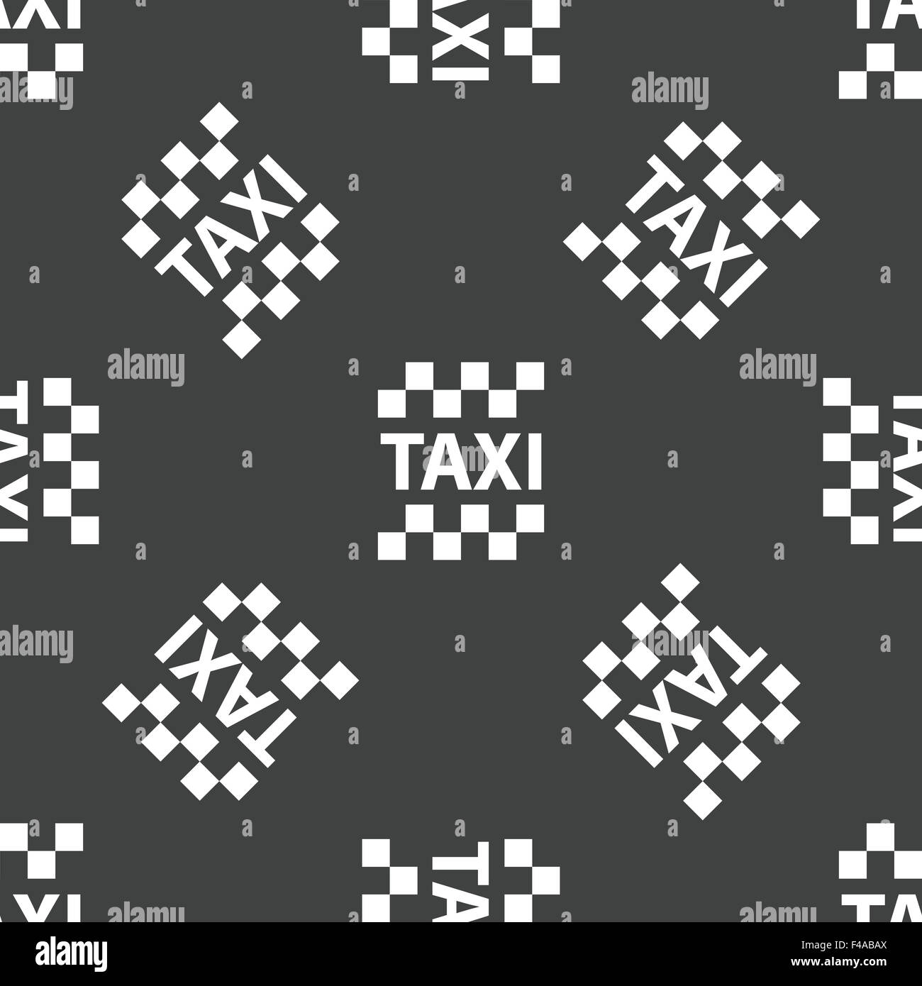 Taxi emblem pattern Stock Photo - Alamy