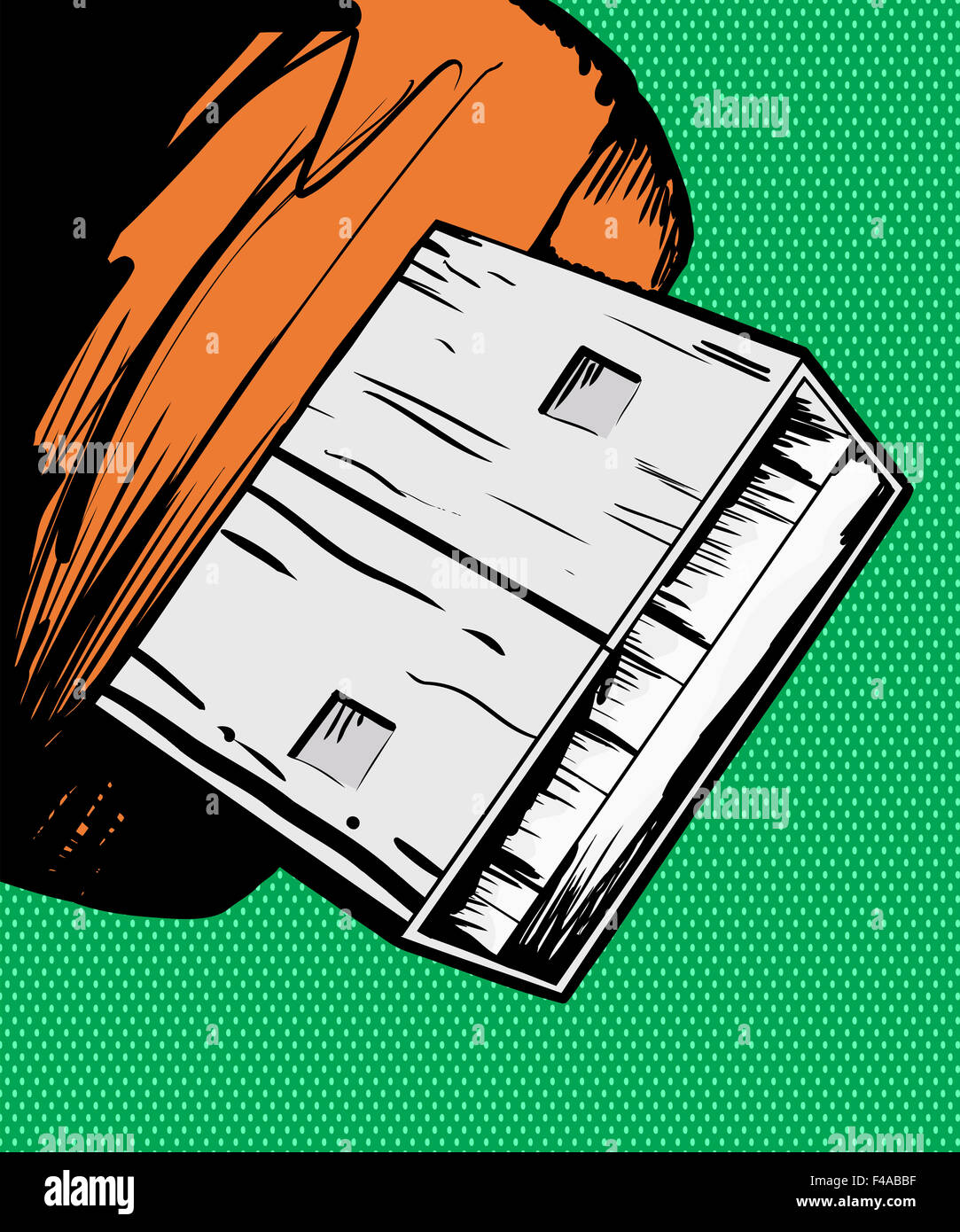 Front close up illustration of USB memory stick Stock Photo - Alamy