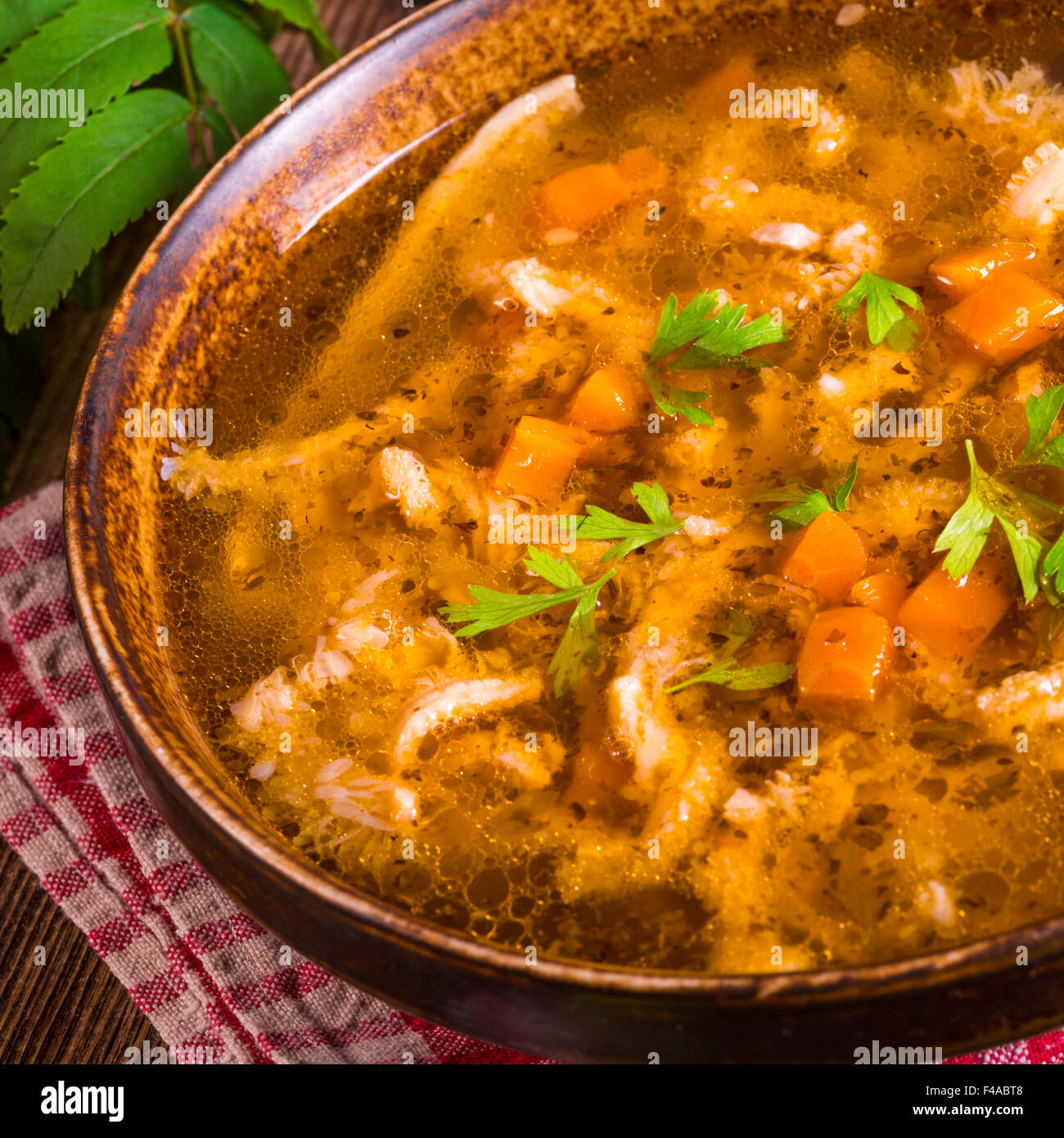 polish beef tripe soup Stock Photo - Alamy