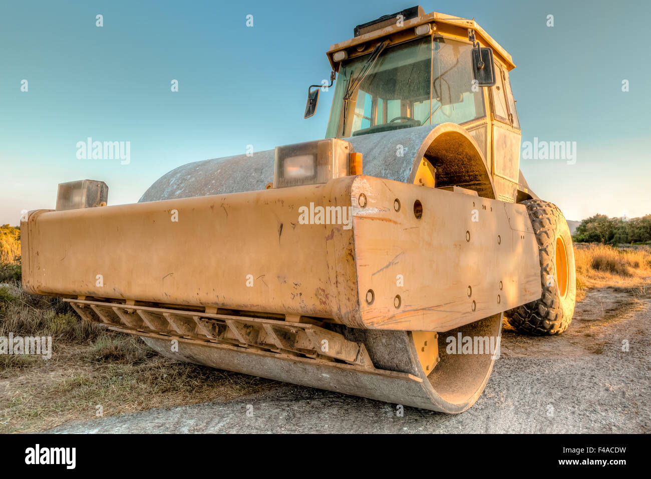 Steamroller hi-res stock photography and images - Alamy