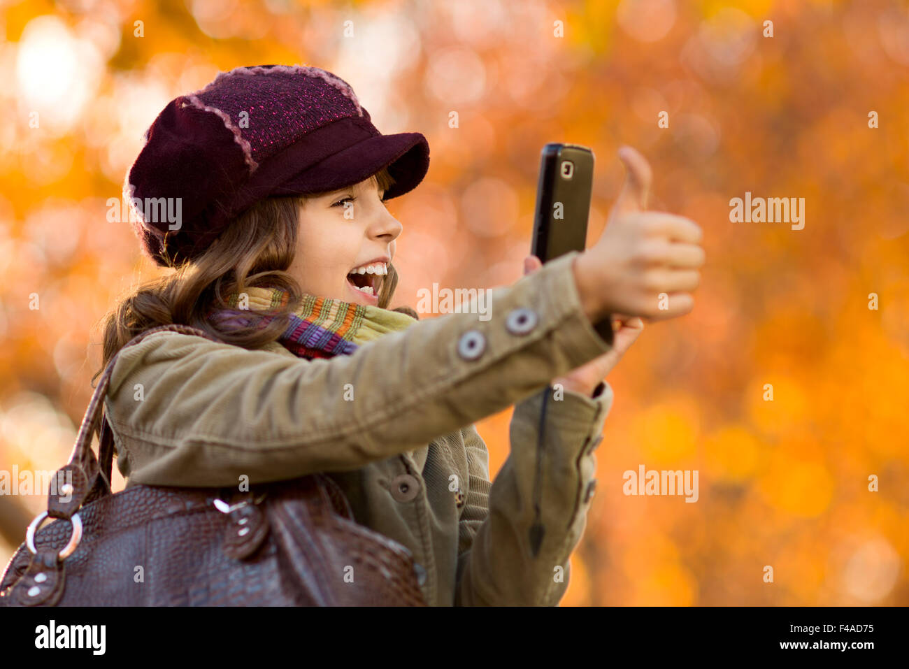 Teen girl close up hi-res stock photography and images - Alamy