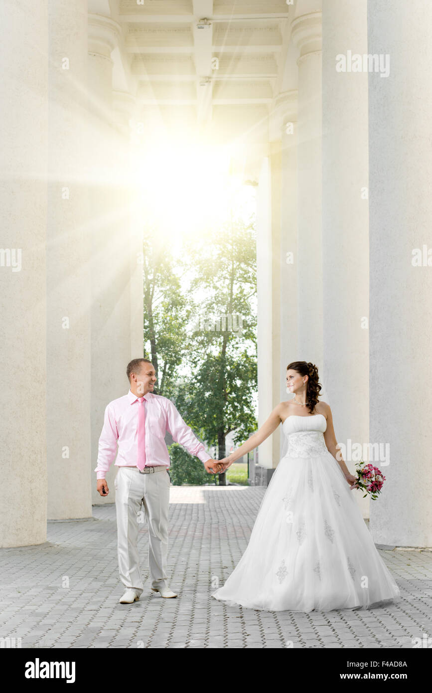 newly married couple Stock Photo - Alamy