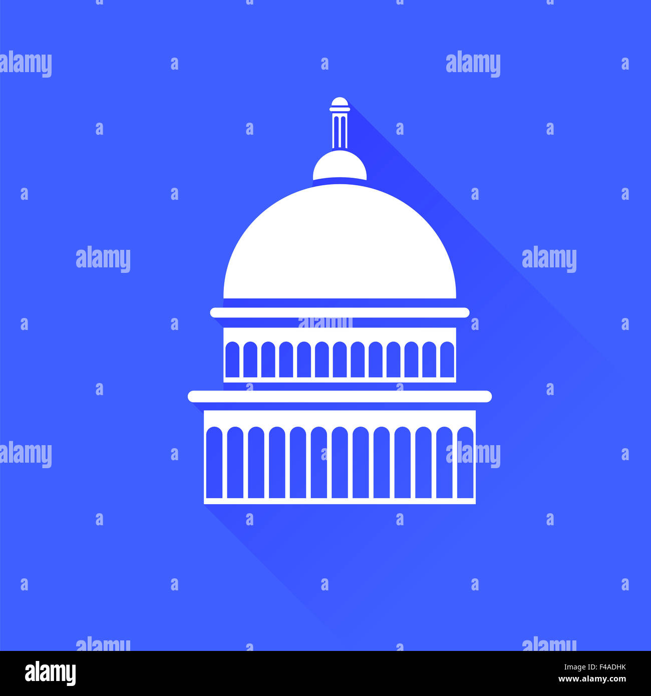 Capitol dome icon hi-res stock photography and images - Alamy