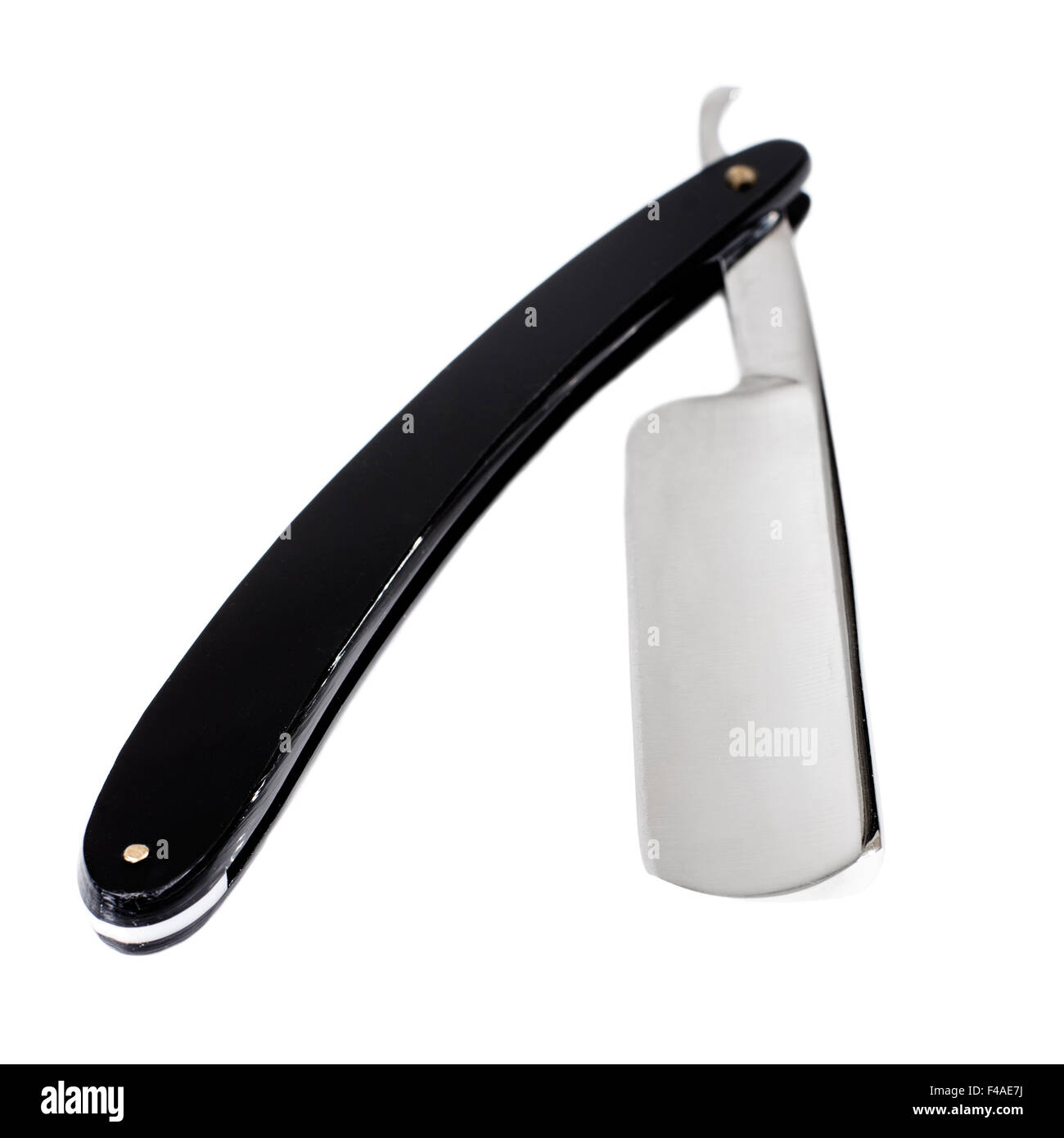 Razor blade close up Cut Out Stock Images & Pictures - Alamy