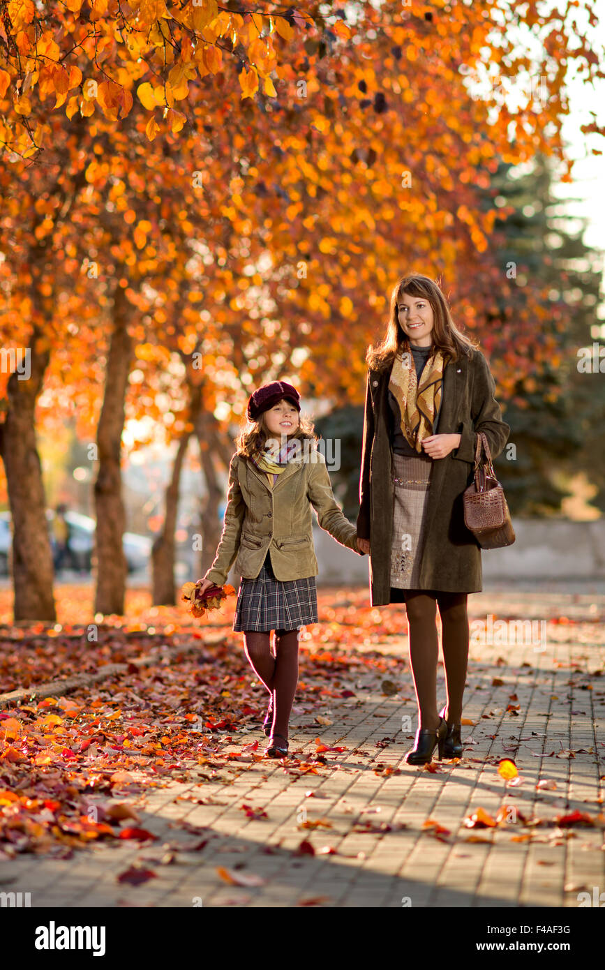 Family going walk hi-res stock photography and images - Alamy