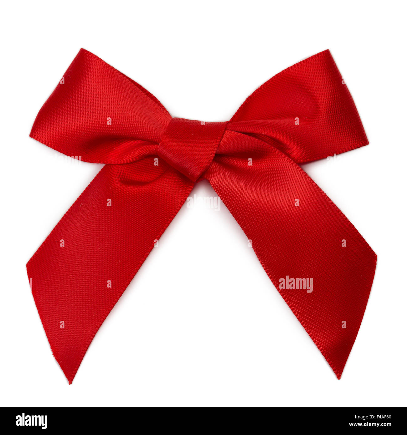 Bright red gift ribbon Stock Photo - Alamy