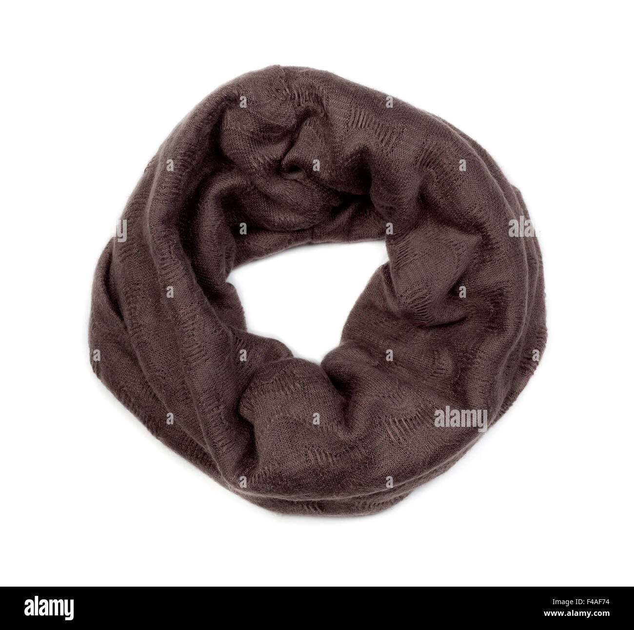 Wearing scarf Cut Out Stock Images & Pictures - Alamy