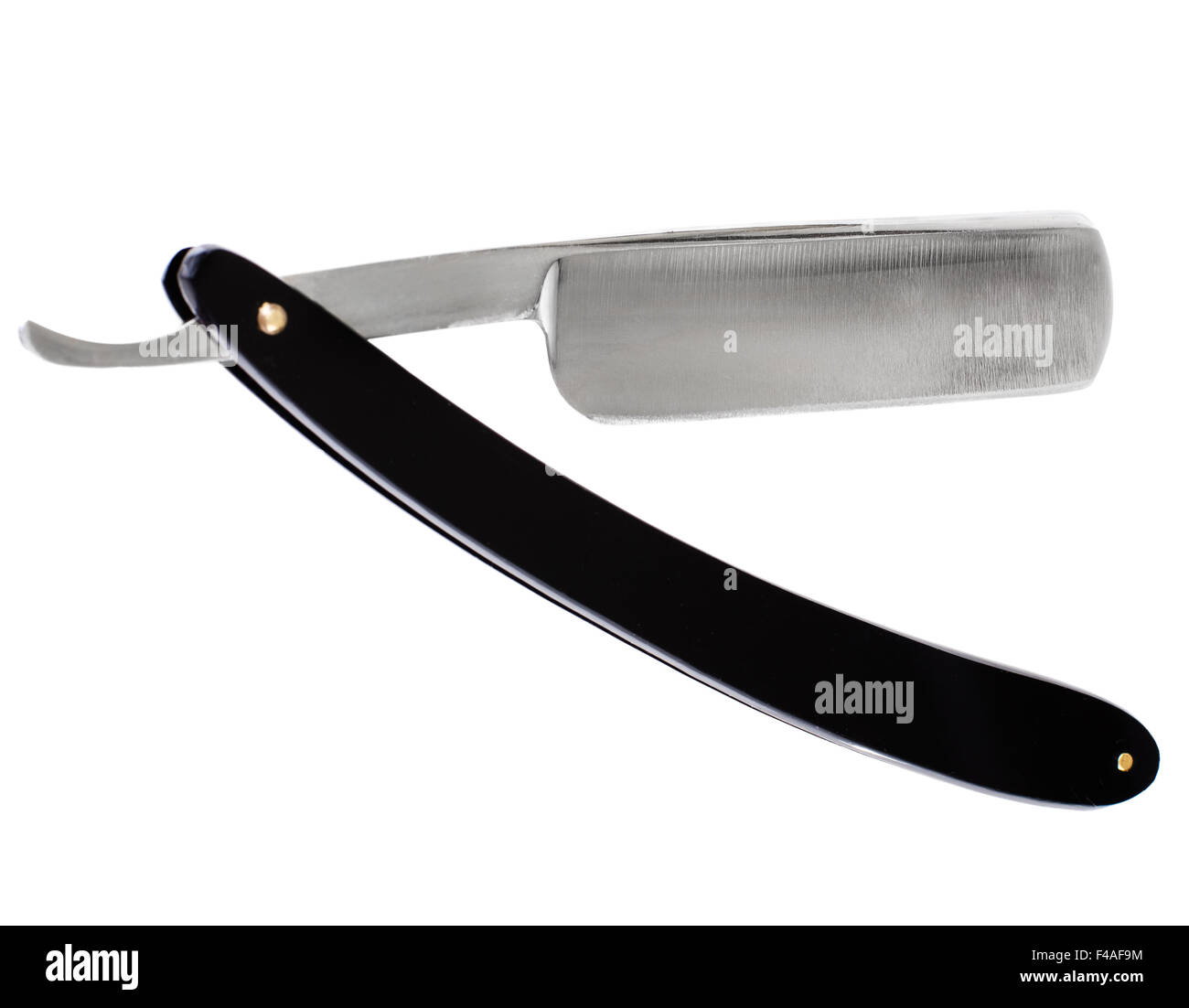 Razor blade close up Cut Out Stock Images & Pictures - Alamy