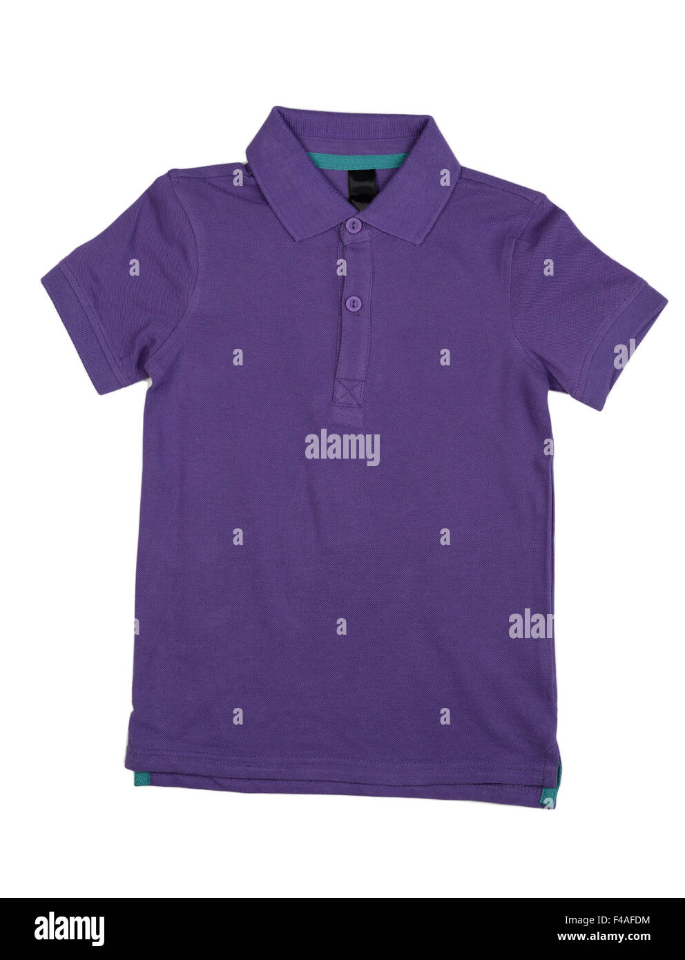 Purple polo shirt Stock Photo - Alamy