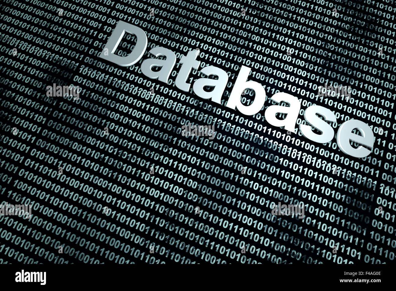 Binary Database background Stock Photo - Alamy