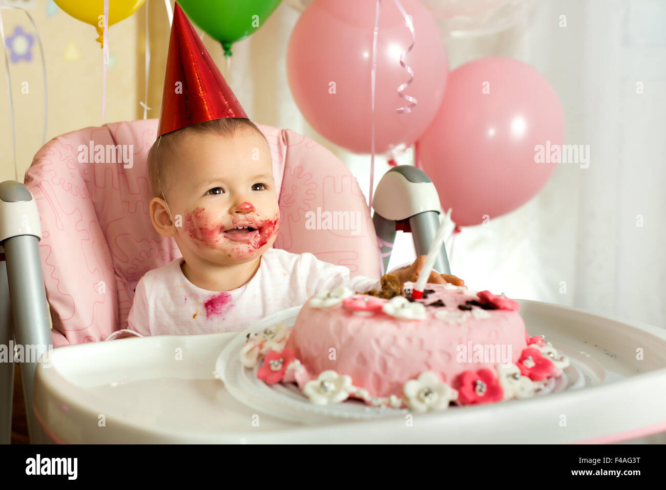 baby birthday Stock Photo - Alamy