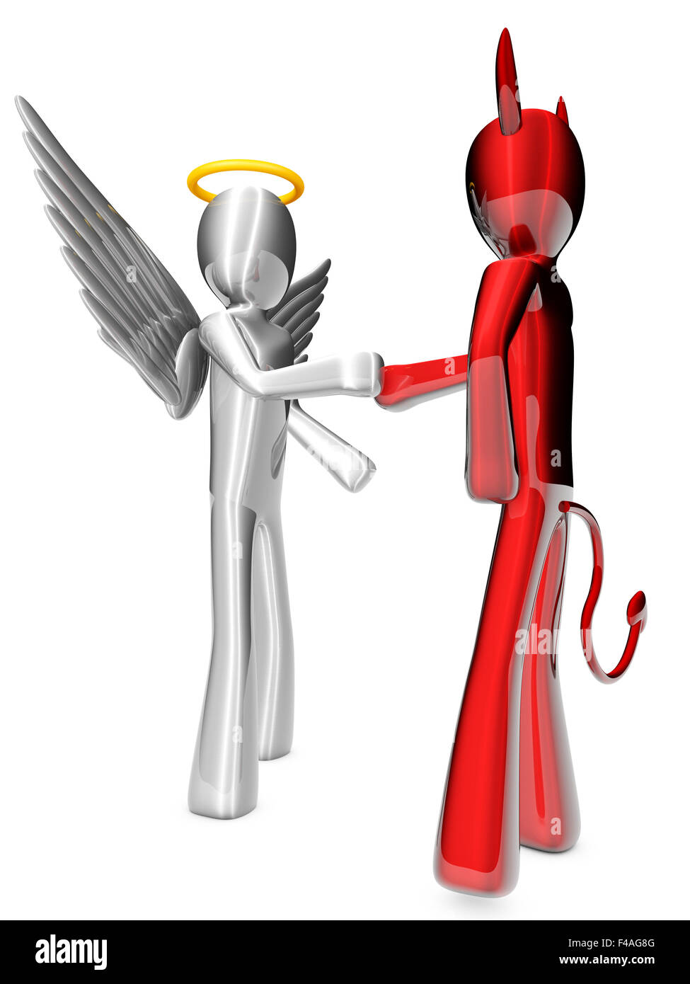 Angel being Cut Out Stock Images & Pictures - Alamy