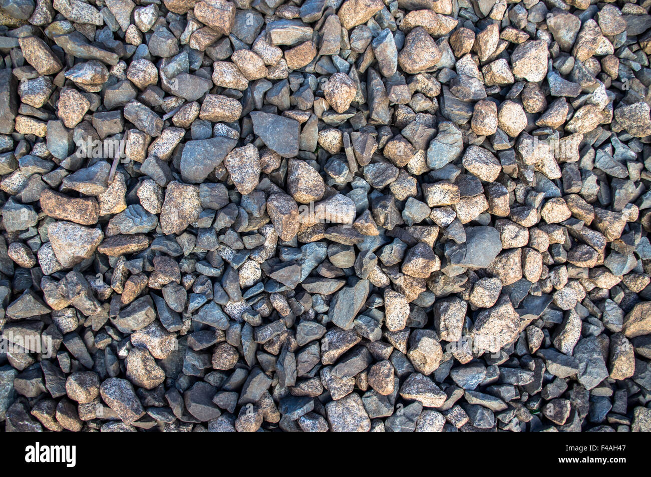 Gray background natural rubble gravel closeup Stock Photo - Alamy