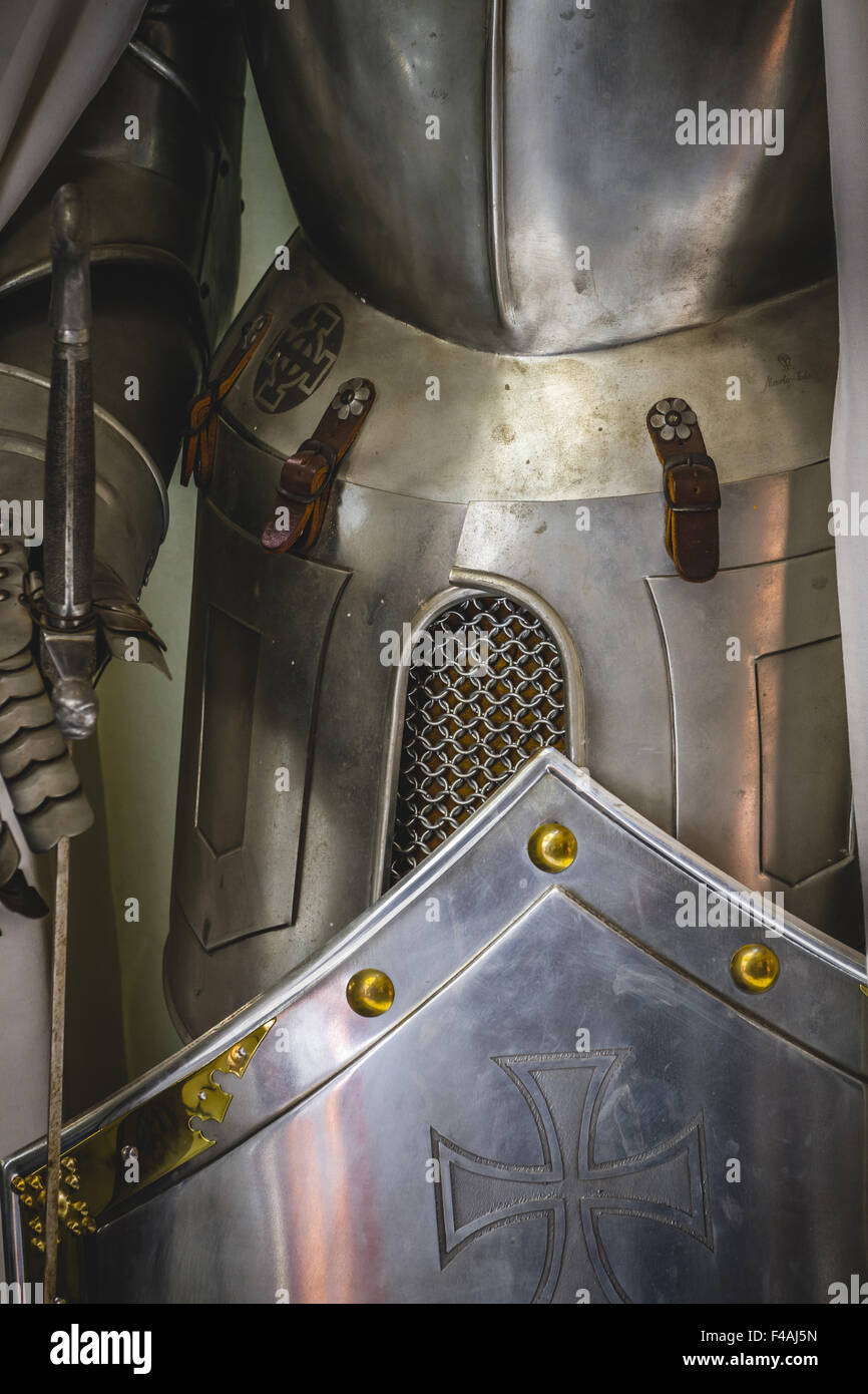 Suit armor decoration hi-res stock photography and images - Alamy