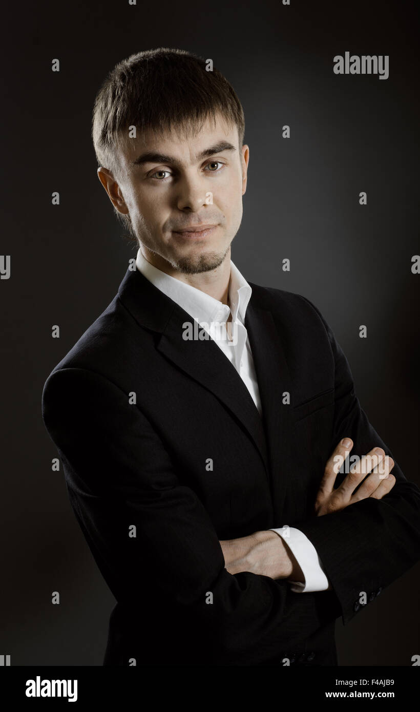 Businessman leader climber hi-res stock photography and images - Alamy