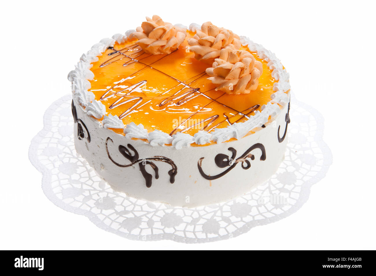 Cake isolated strawberry hi-res stock photography and images - Alamy