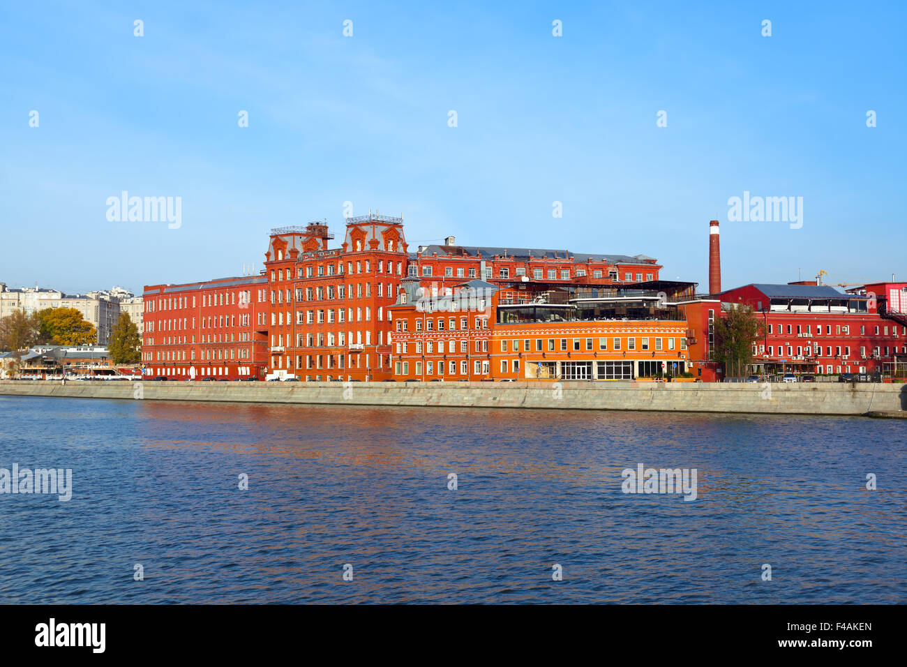 Former confectionery factory building - Moscow Russia Stock Photo - Alamy