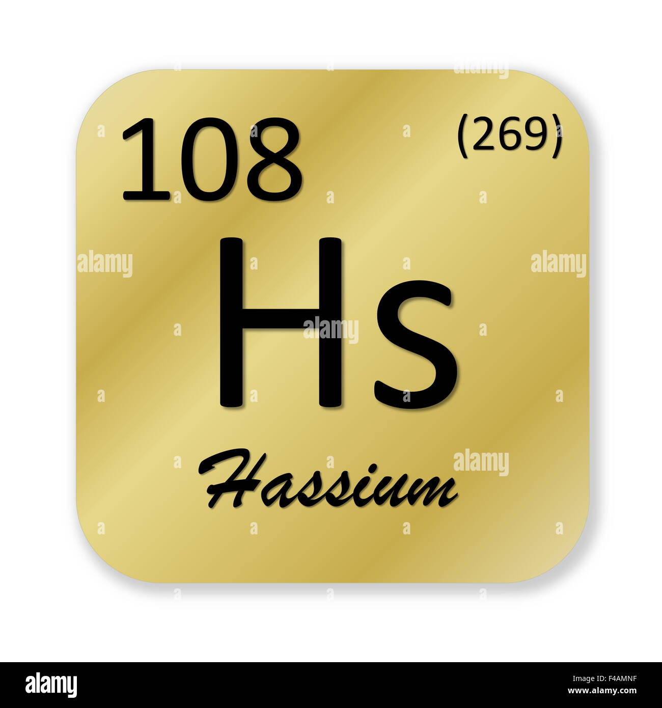 Hassium periodic hi-res stock photography and images - Alamy