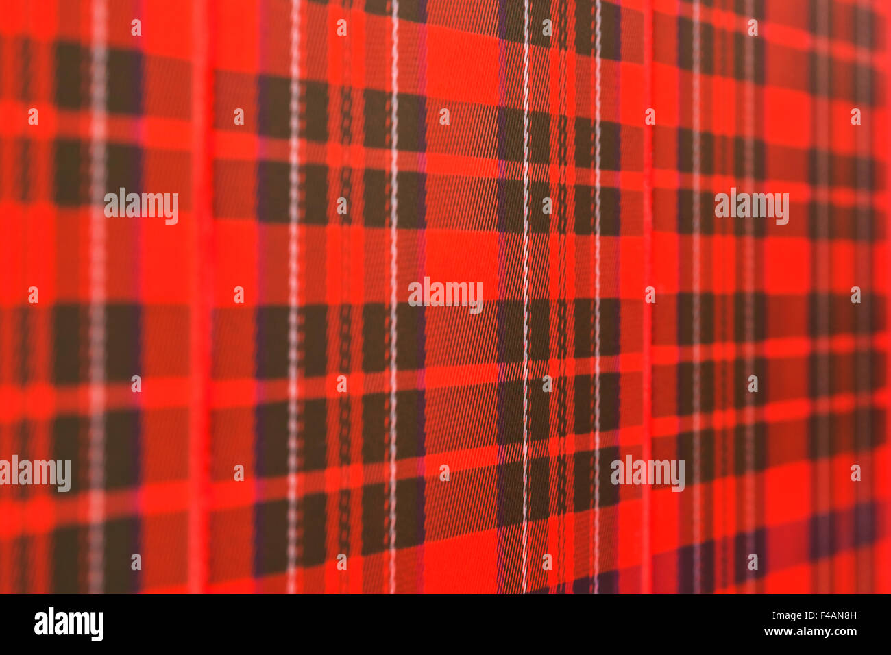 Scottish checked pattern background Stock Photo - Alamy