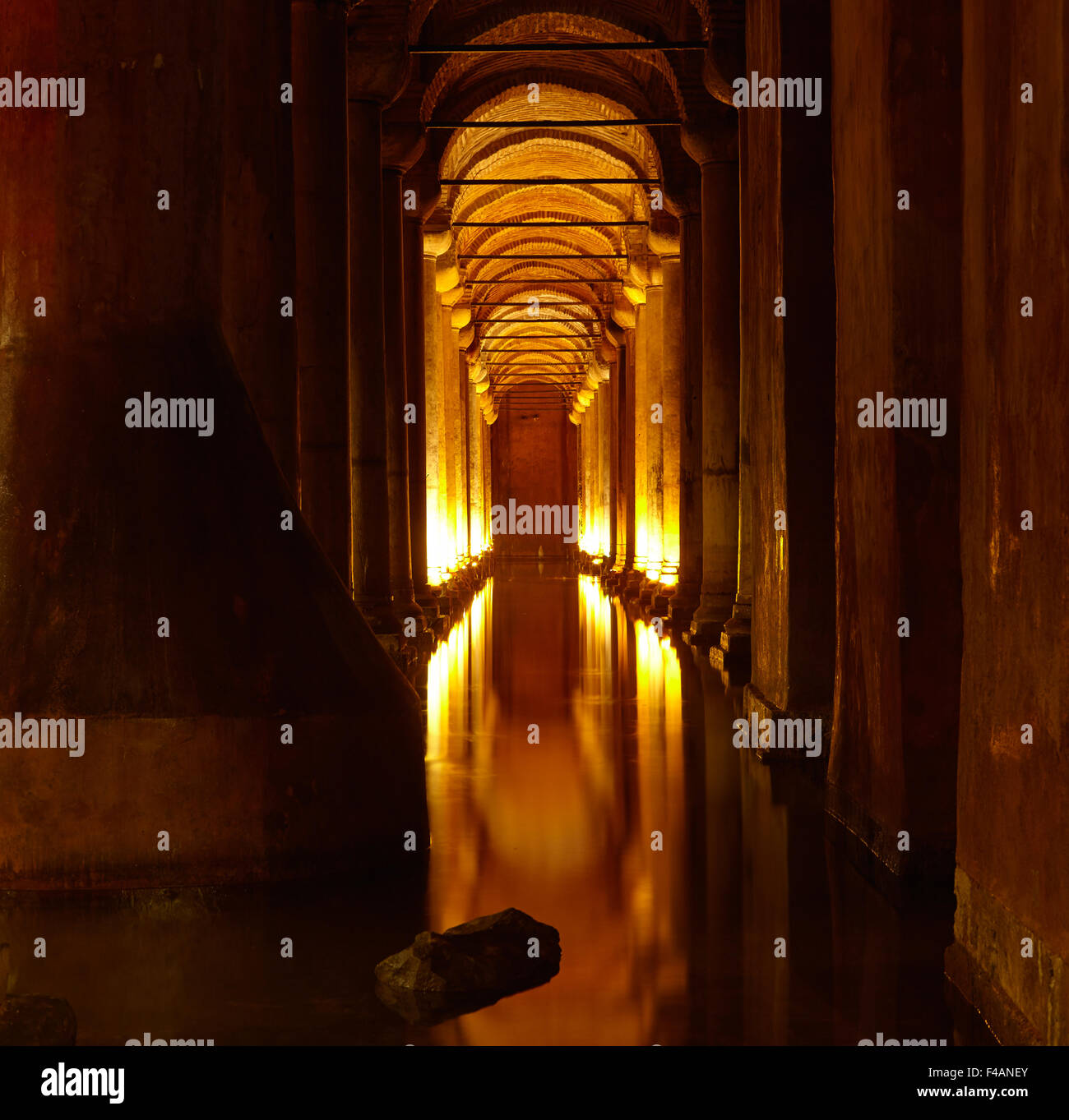 Interior ancient roman basilica cistern hi-res stock photography and ...