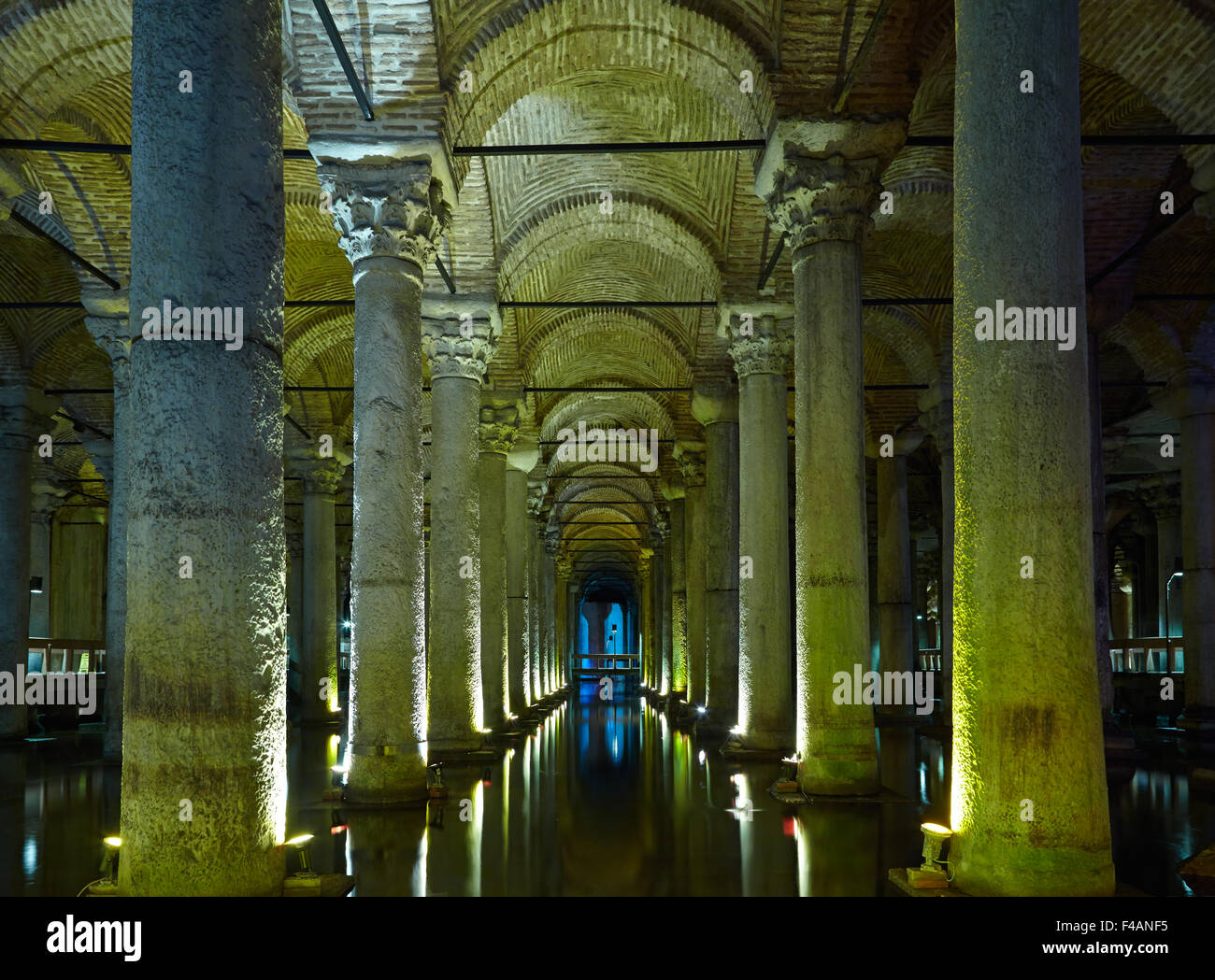 Interior Ancient Roman Basilica Cistern Stock Photos & Interior Ancient ...