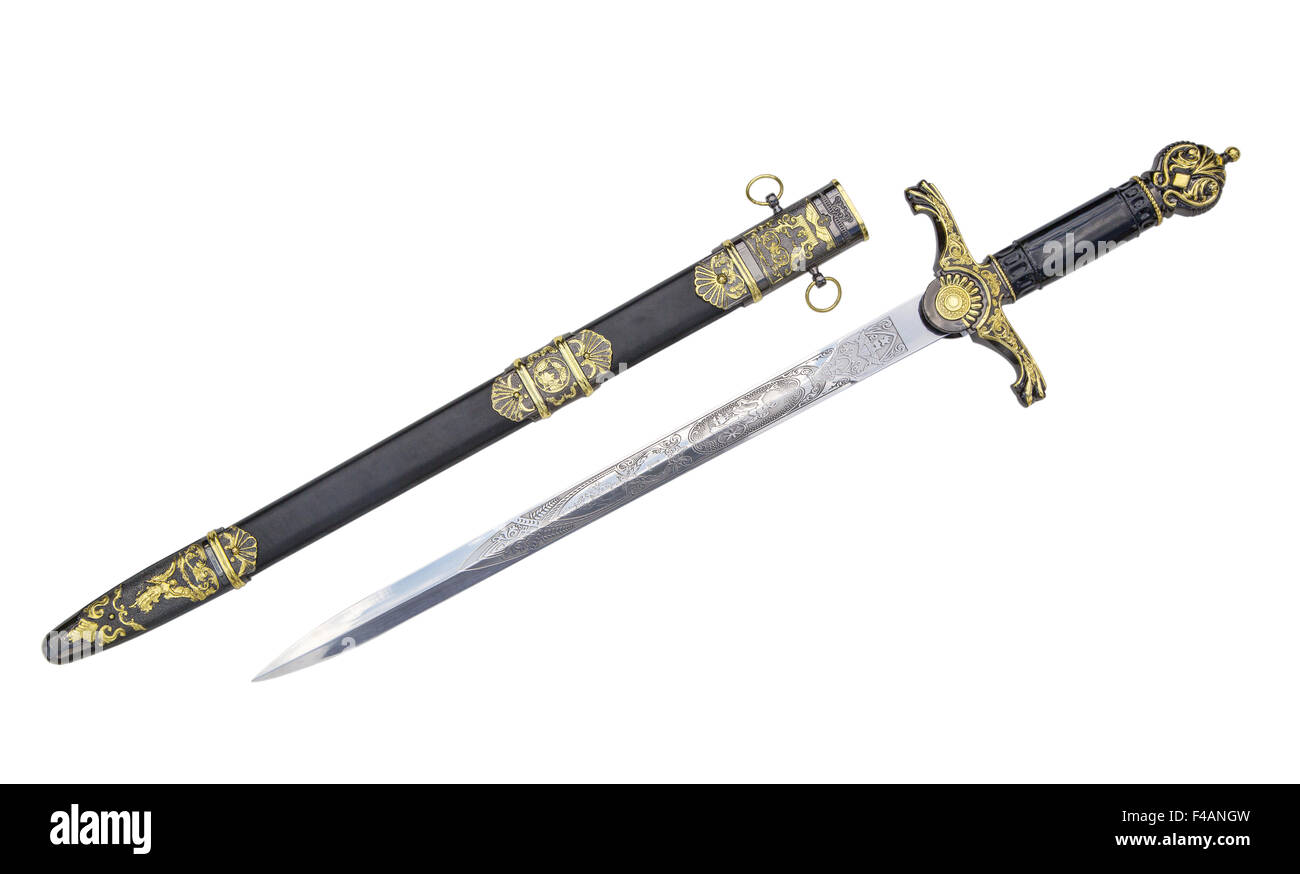 Old dagger. copy Stock Photo - Alamy