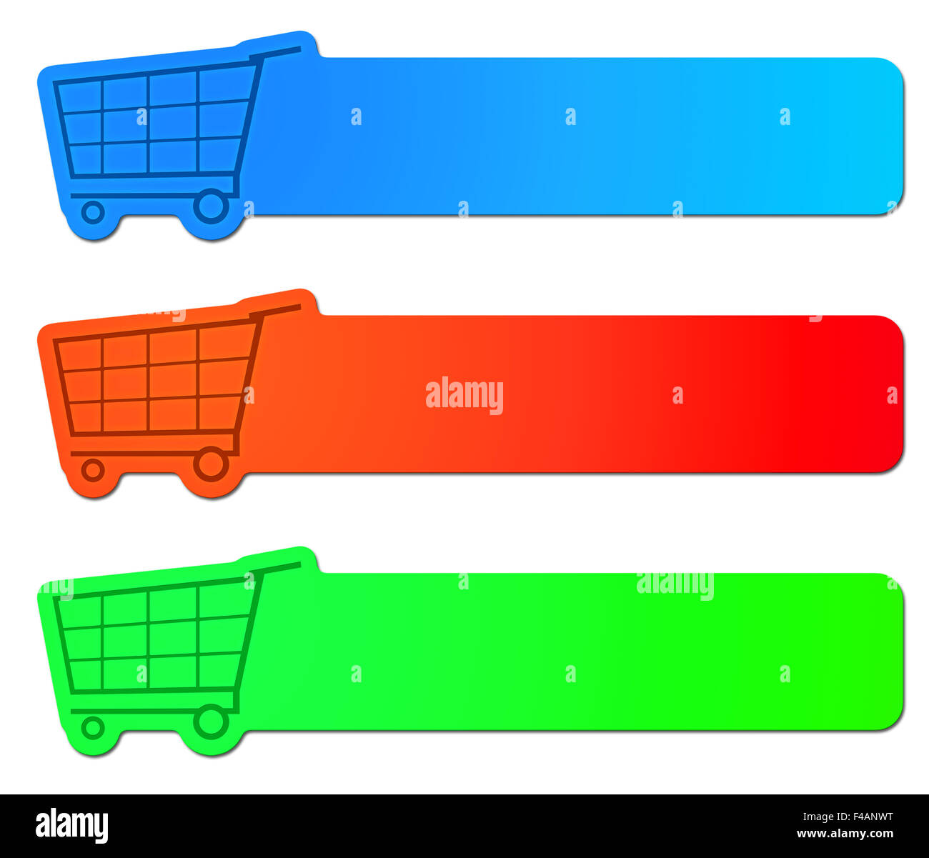 shopping cart signs Stock Photo - Alamy