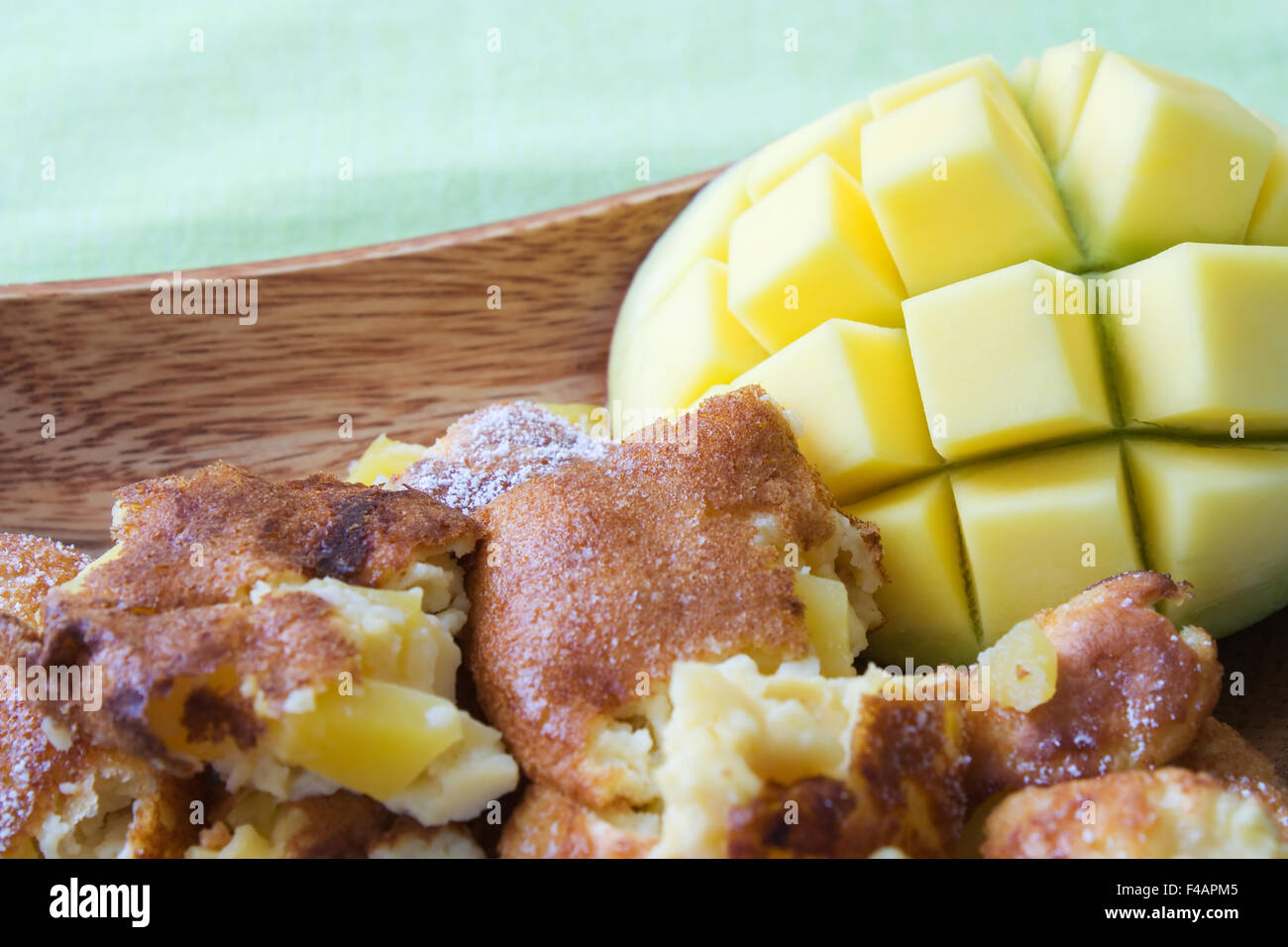Mango Omelett - Mango Omelet Stock Photo - Alamy