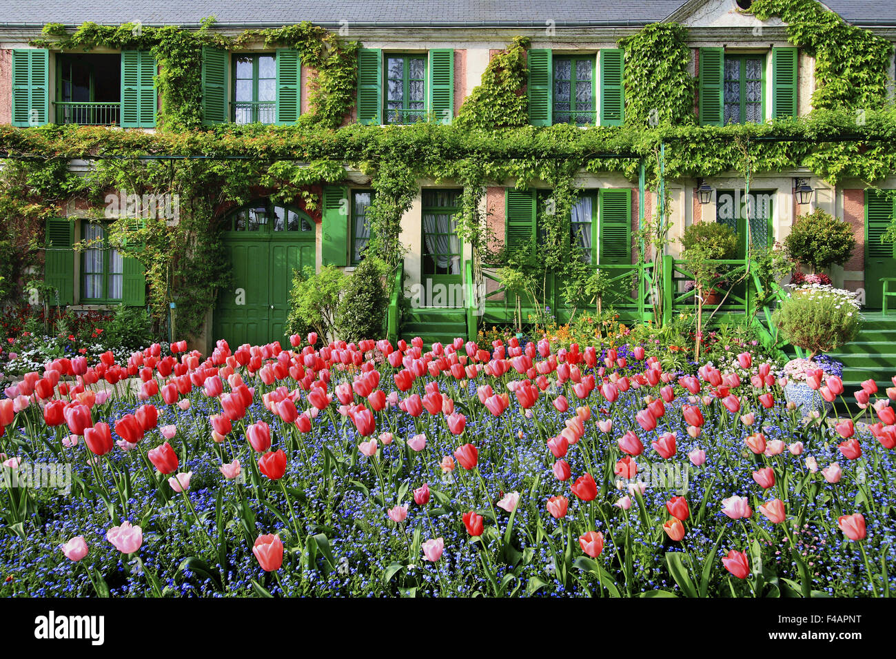 Claude Monet's house Stock Photo - Alamy
