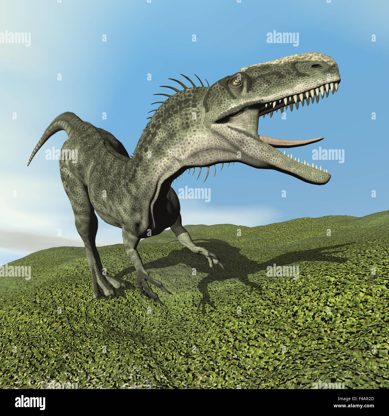 Monolophosaurus hi-res stock photography and images - Alamy