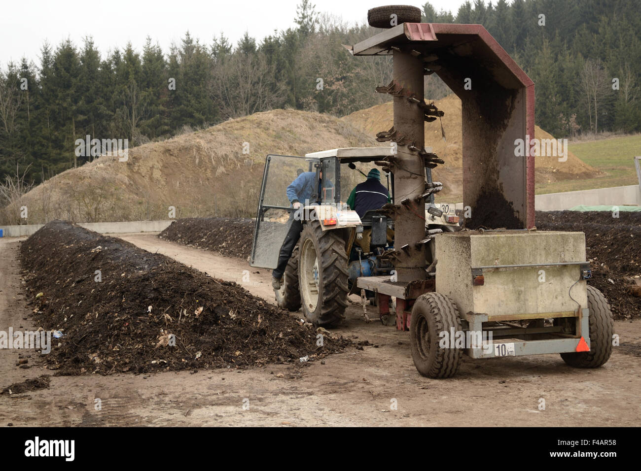 Mechanical composting hi-res stock photography and images - Alamy
