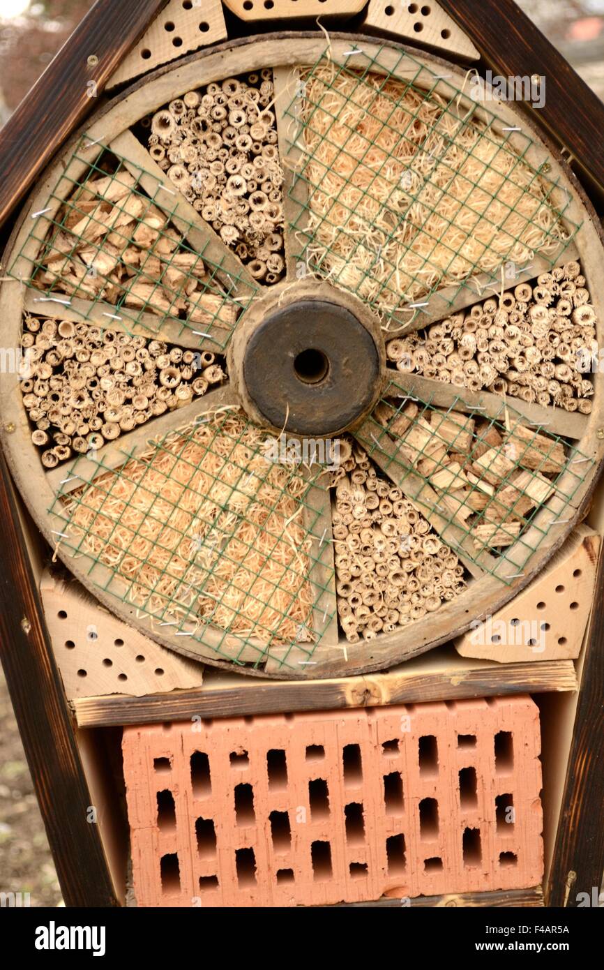 hotel for insects Stock Photo - Alamy