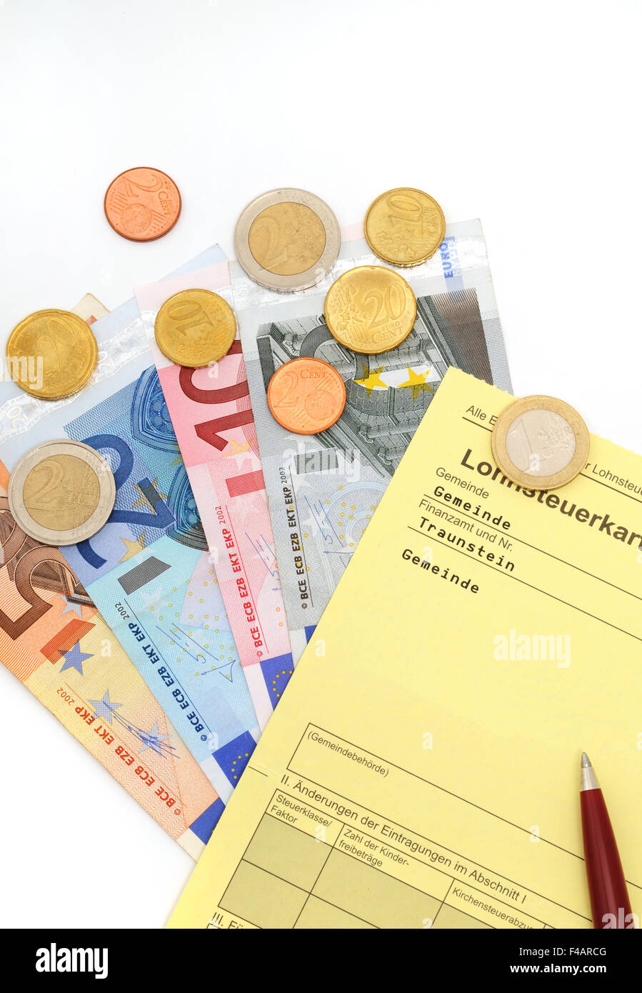 Lohnsteuerkarte High Resolution Stock Photography and Images - Alamy
