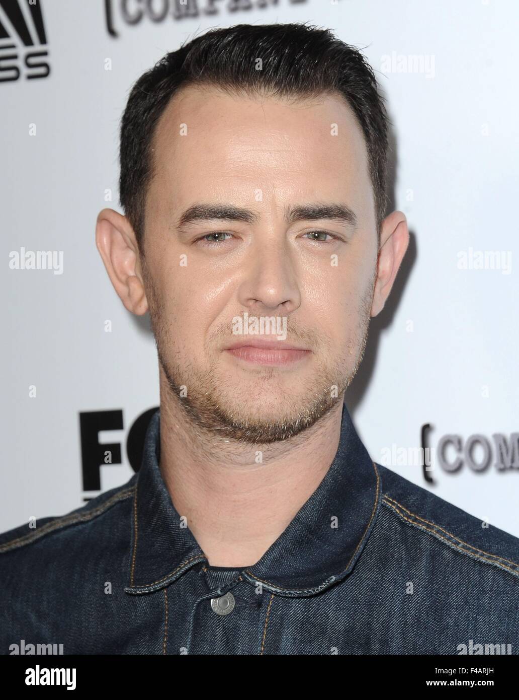 Los Angeles, CA, USA. 15th Oct, 2015. Colin Hanks at arrivals for ALL ...