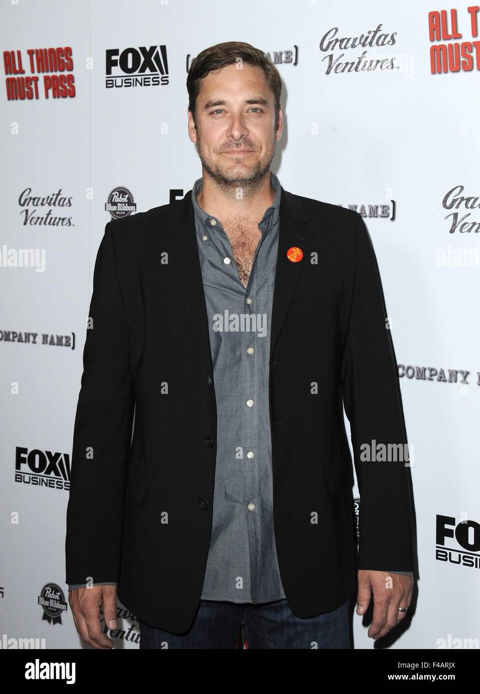 Los Angeles, CA, USA. 15th Oct, 2015. Sean Stuart at arrivals for ALL ...