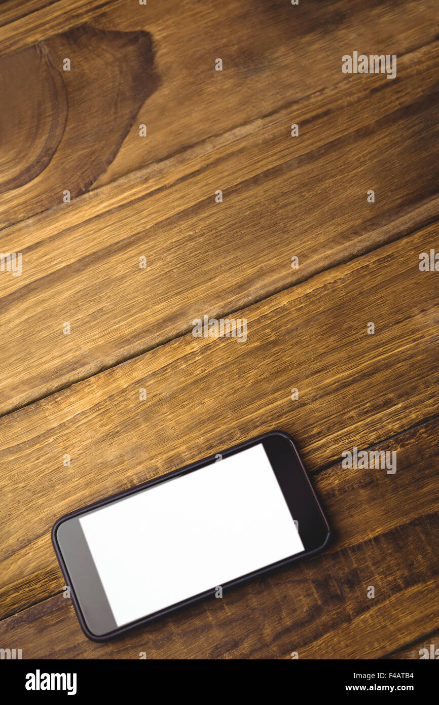 High angle view of smartphone Stock Photo - Alamy