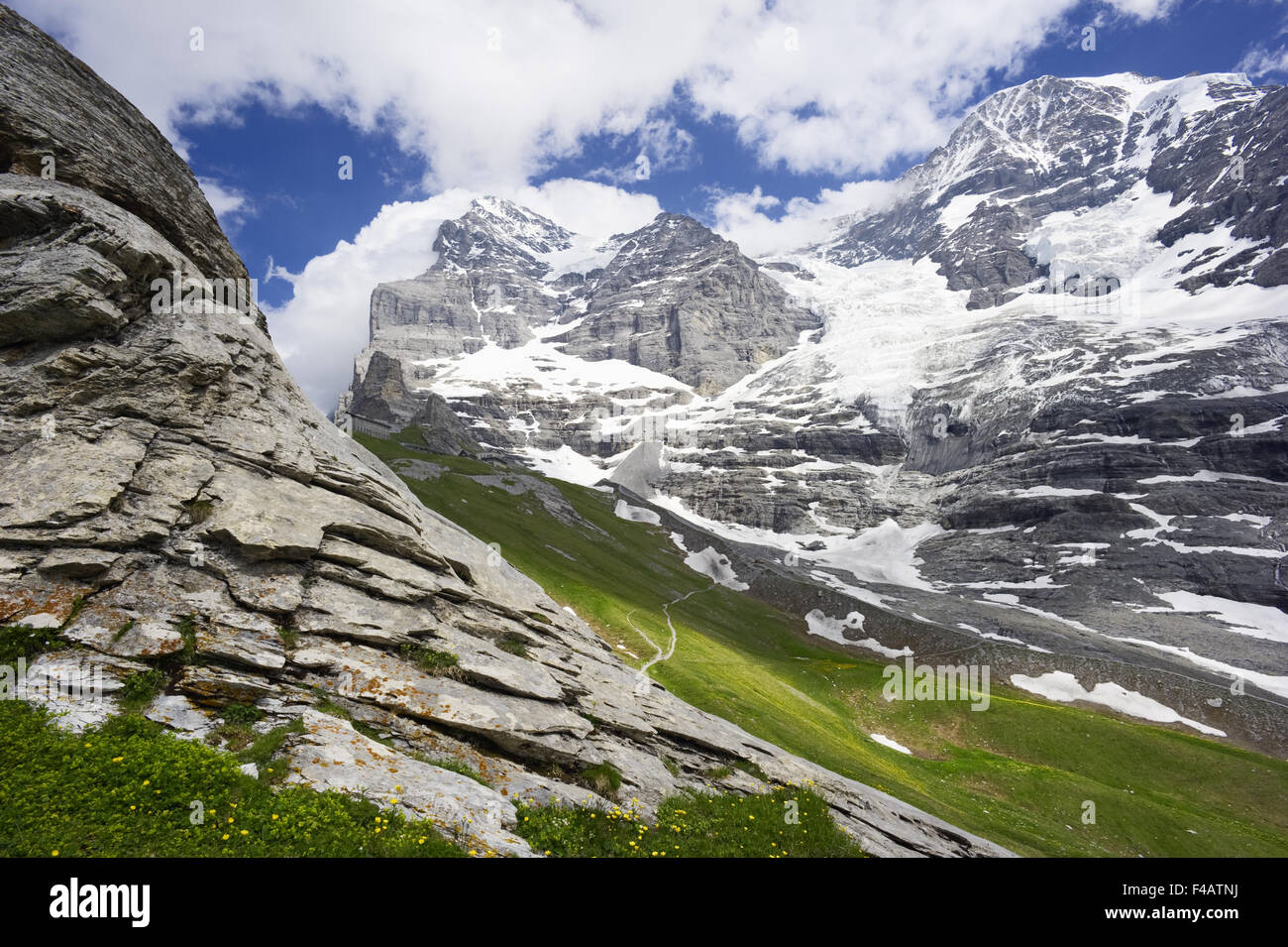 Eigergletscher station hi-res stock photography and images - Alamy